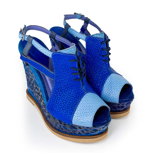 Zueco para mujer Dandy Love Rey Celeste – Altura Siete